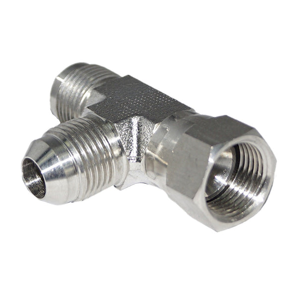 Swivel Run Tee, JIC Fitting – Reliable Fluid Systems
